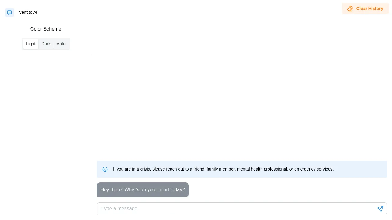 Just Vent - BestofAI